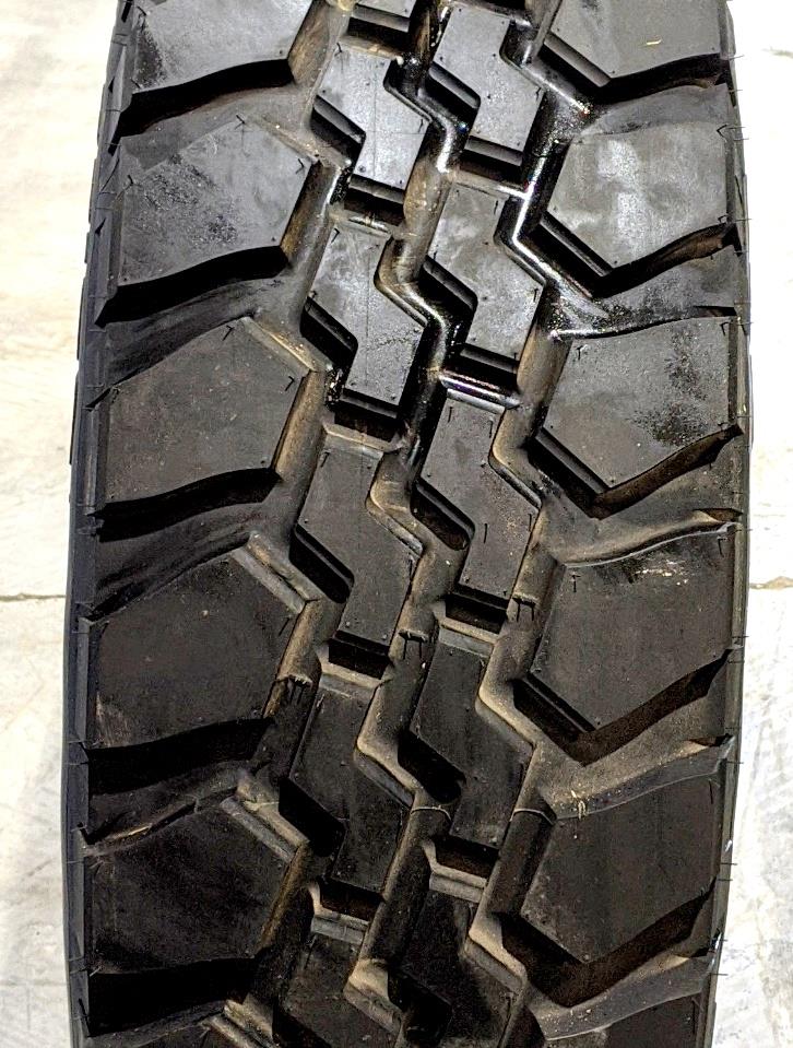 BF Goodrich Baja T/A 37X12.50R16.5LT Radial Tire Mounted on 24 Bolt Rim 100% Tread HMMWV